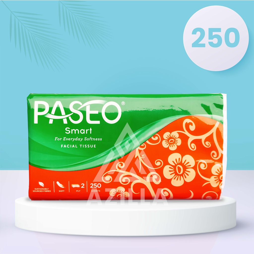 Jual Tisu Paseo Smart Facial Tissue 2 Ply Isi 250 Lembar | Tissue Paseo ...