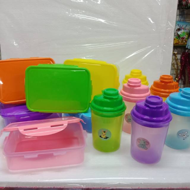 Jual Paket Tempat Makan Roti/Lunch Box | Shopee Indonesia