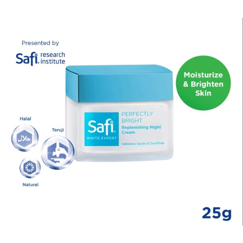 Jual Safi PERFECTLY BRIGHT NIGHT CREAM (ORIGINAL 100%) | Shopee Indonesia