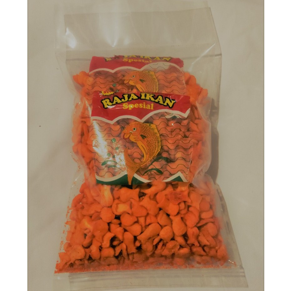 Jual SNACK KILOAN JAJANAN JADUL RAJA IKAN REPACK KEMASAN 200 GRAM ...