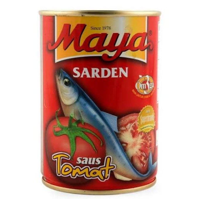 Jual SARDEN MAYA SAUS TOMAT 425 gr | Shopee Indonesia