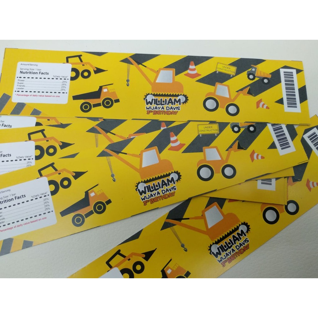 Jual Label Aqua Botol Alat Berat Crane / Label Air Mineral ALat Bera ...