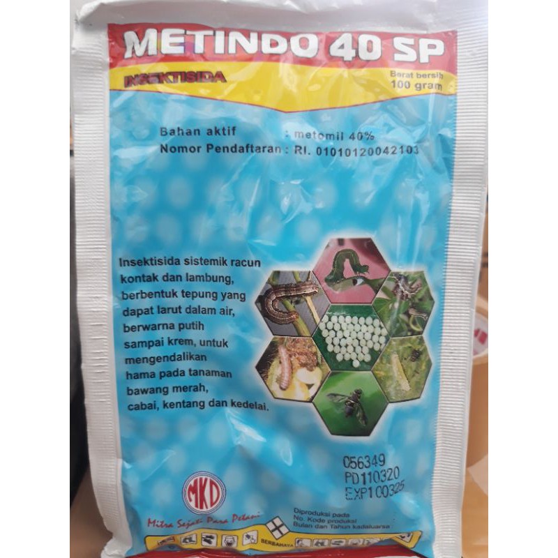 Jual Insektisida Metindo 40SP kemasan 100G | Shopee Indonesia