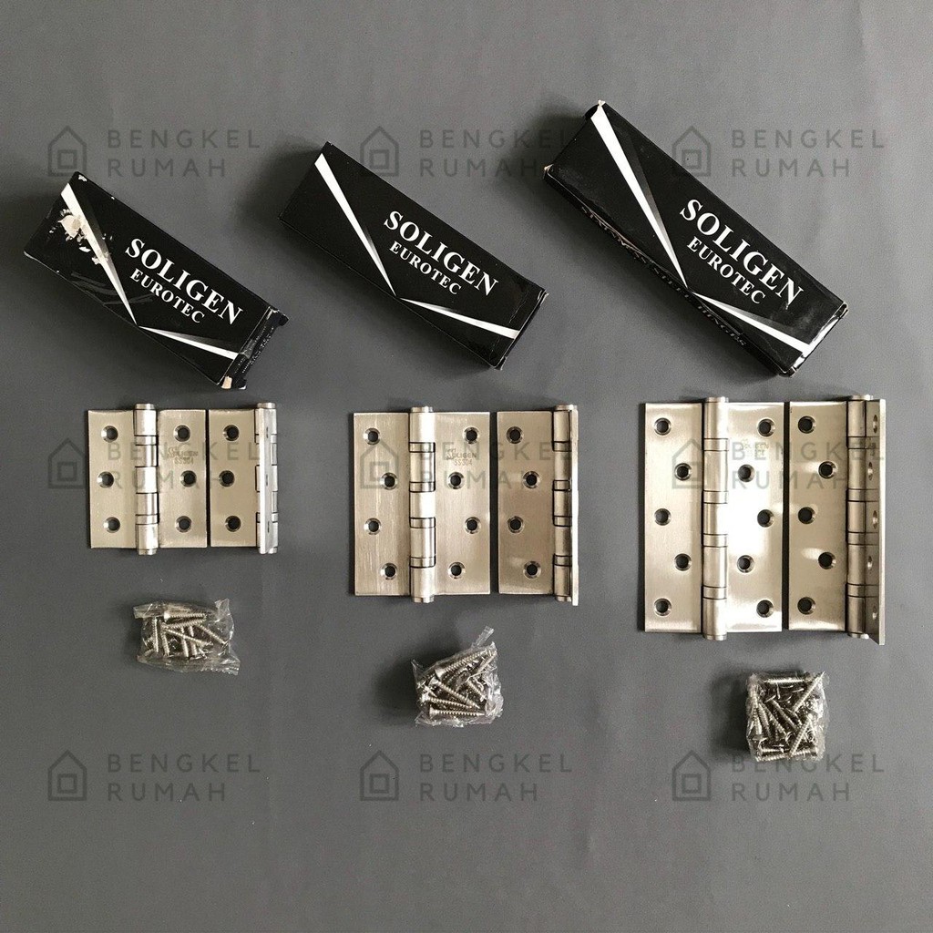 Jual Engsel Pintu SOligen SUS 304 Tebal (3" sampai 5") | Shopee Indonesia