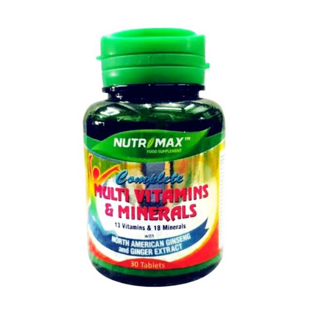Jual Nutrimax Complete Multivitamins & Minerals | Shopee Indonesia
