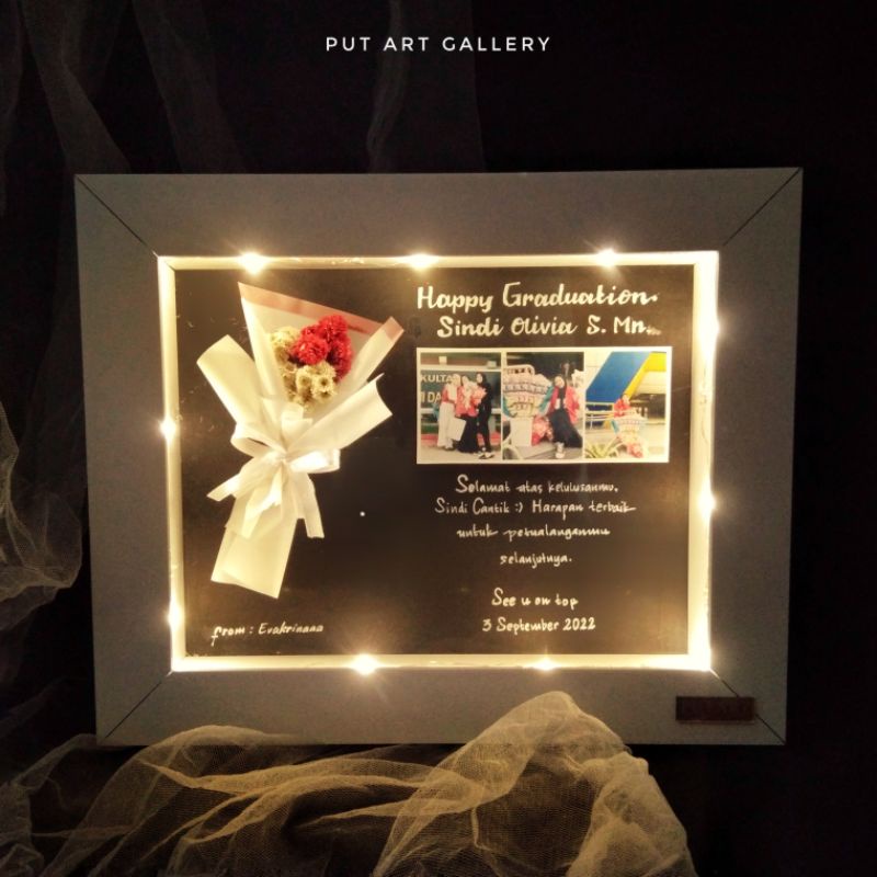 Jual Kado frame 22 x 27 x 3,5 cm / Kado Frame / Kado Ultah / Kado ...