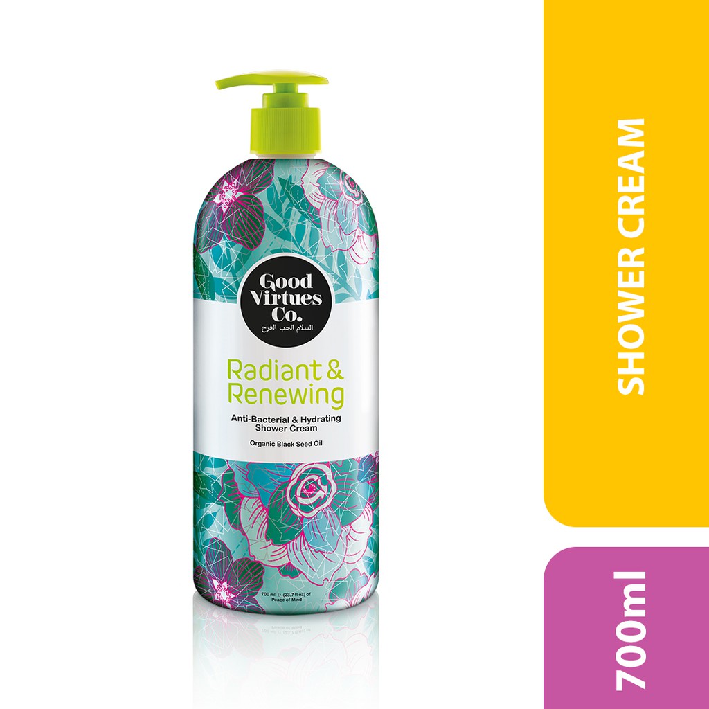 Jual Good Virtues Co Anti Bacterial Hydrating Shower Cream 700ml ...