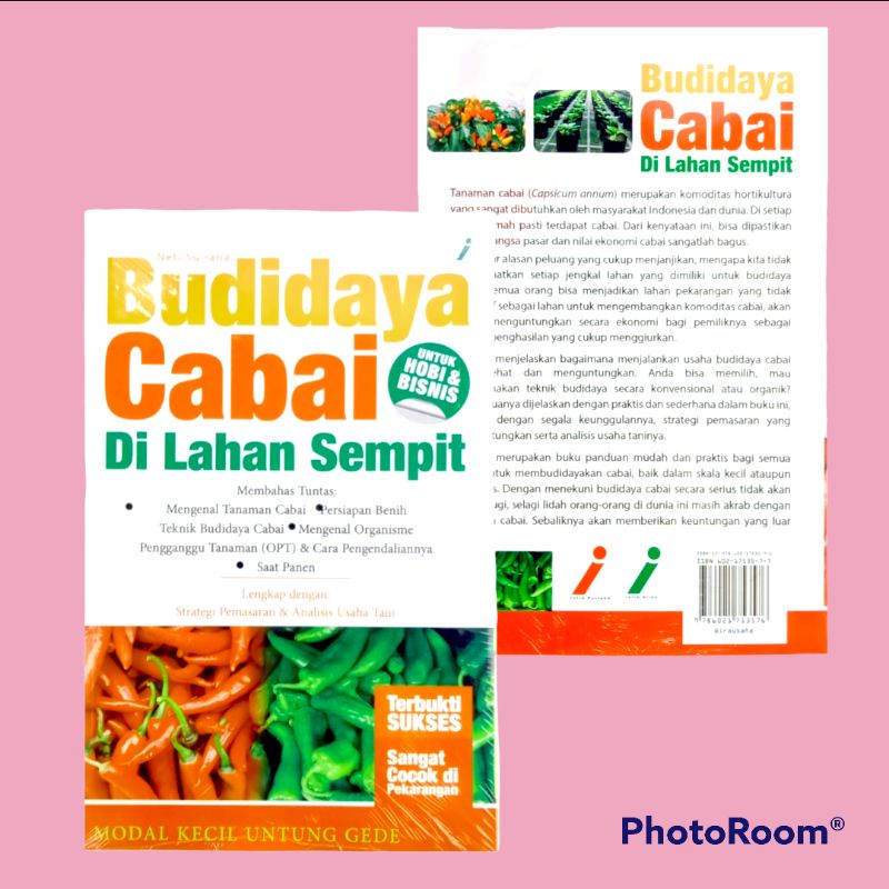 Jual Buku Budidaya Cabai Di Lahan Sempit Shopee Indonesia
