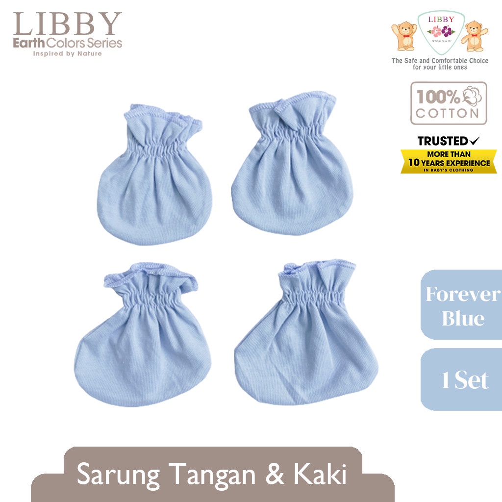 Jual LIBBY Earth Comfy Set Sarung Tangan & Kaki Karet (1pcs/pack) | Shopee Indonesia