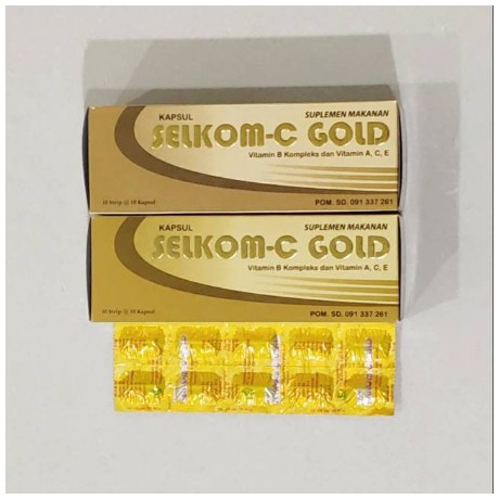 Jual SELCOM C GOLD 10 BUTIR (1 STRIP) | Shopee Indonesia