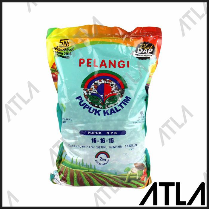 Jual PUPUK NPK PELANGI 2 KG 16 16 16 NUTRISI TANAMAN PERKEBUNAN 2KG FN033 | Shopee Indonesia