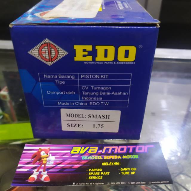 Jual SEKER SET PISTON KIT EDO SEPEDA SMASH OVERSIZE LENGKAP | Shopee ...