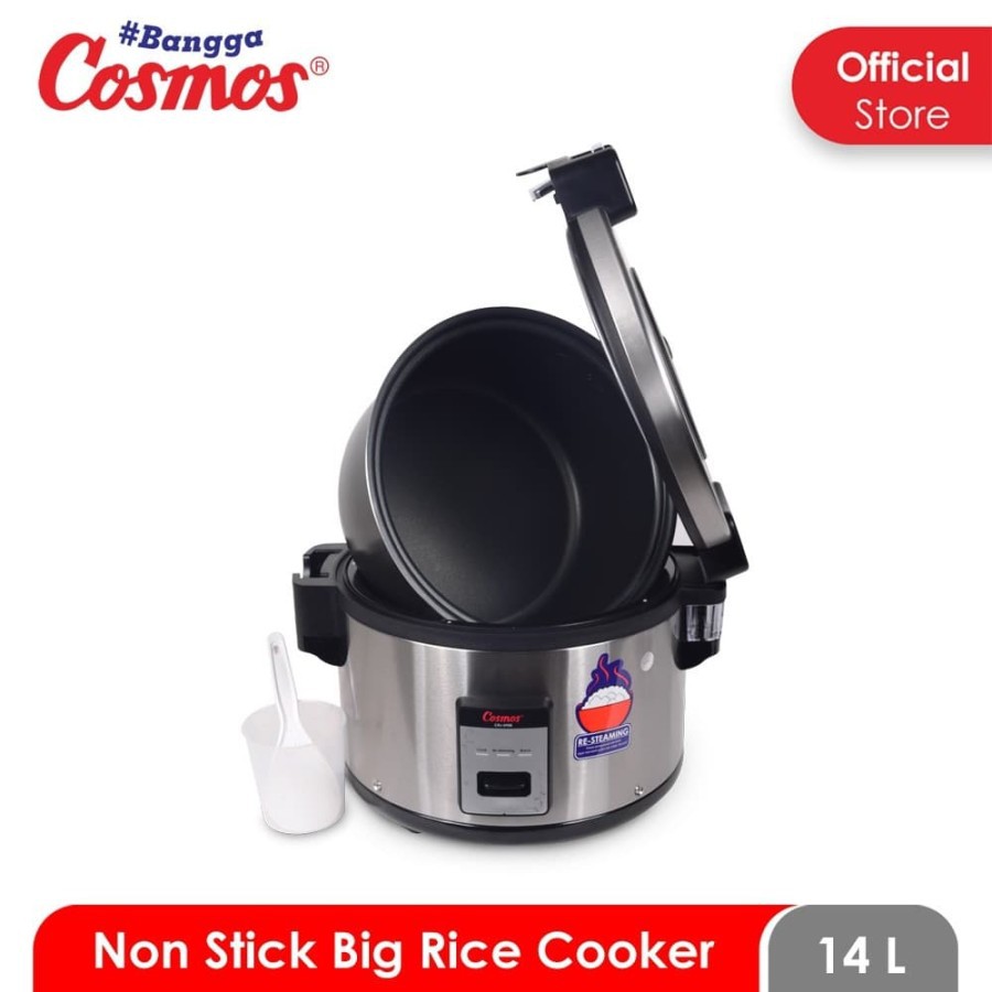 Jual Cosmos Rice cooker Besar CRJ-5908 (14 Liter) | Shopee Indonesia