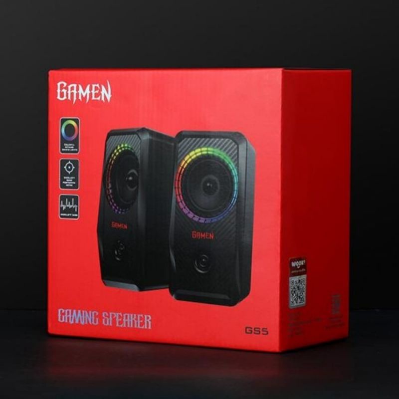 Jual GAMEN GS5 Speaker Multimedia PC Laptop & Smart Phone Gaming With ...