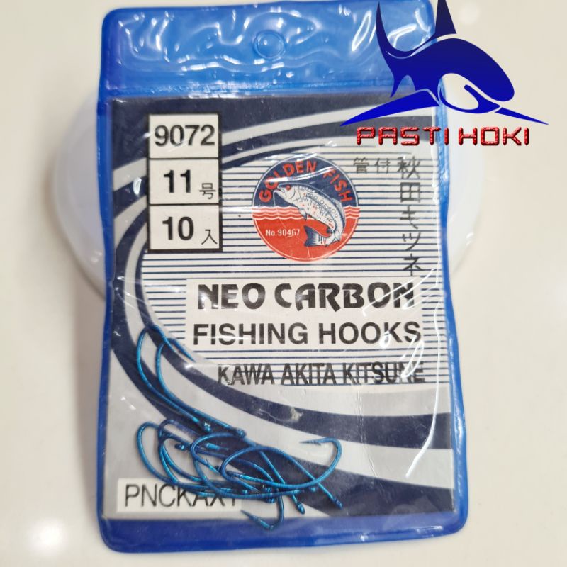 Jual Mata pancing / kail neo carbon 9072 golden fish warna biru kawa ...