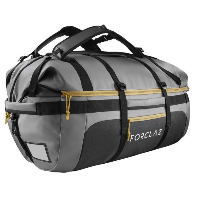Jual Decathlon Forclaz Duffle Bag Voyage Extend 80 to 120L Abu ...