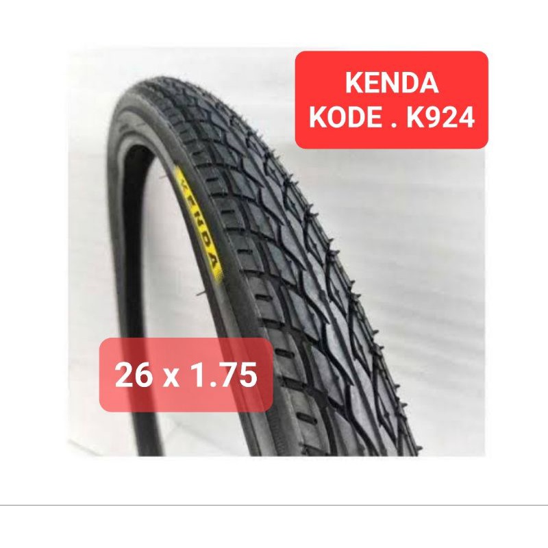 Jual LENGKAP & TERMURAH !!! Ban Luar Sepeda MTB Kenda 26 inch Ukuran 26inc Tire Tube Ban Dalam ...