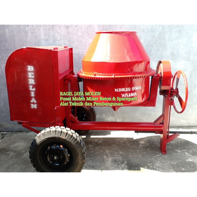 Jual Mesin Mixer Molen Cor Beton/ Molen Cor Beton Semen/ Mesin Molen ...