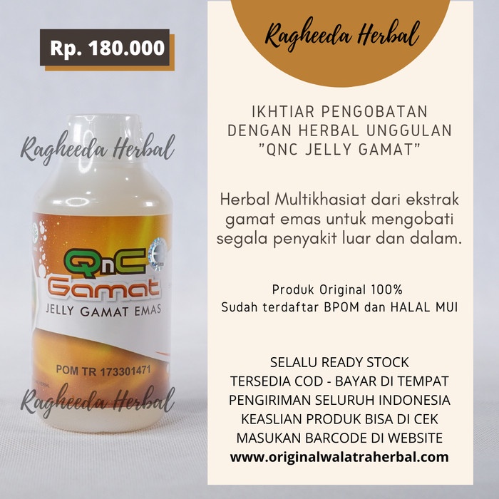 Jual QnC Jelly Gamat Asli 100% ORIGINAL | Shopee Indonesia