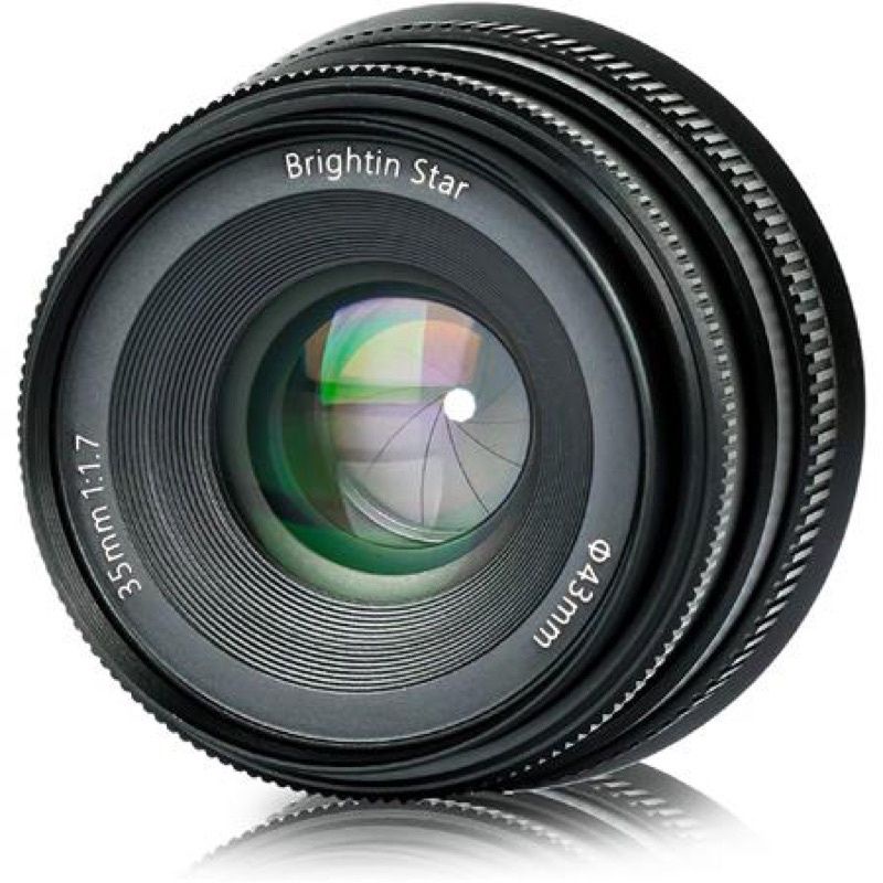 Jual lensa brightin star 35mm f1.7 sony mirrorless | Shopee Indonesia