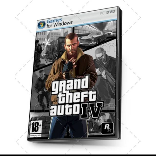 Jual Kaset DVD Game PC/Laptop - GTA IV Grand Theft Auto IV Complete ...