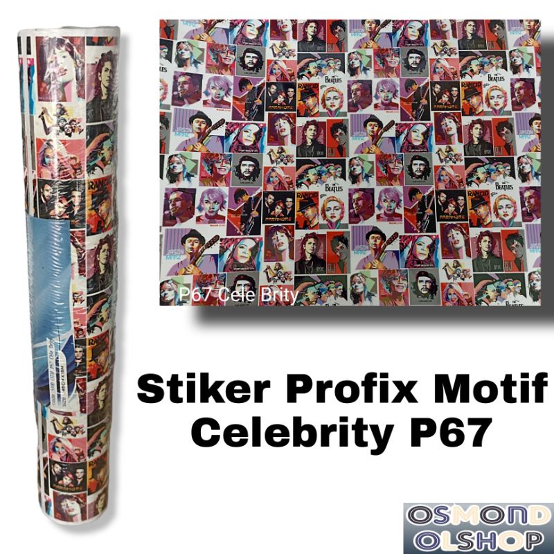 Jual Stiker Profix Motif Karakter Super Hero, Batik, Celebrity (Meteran ...
