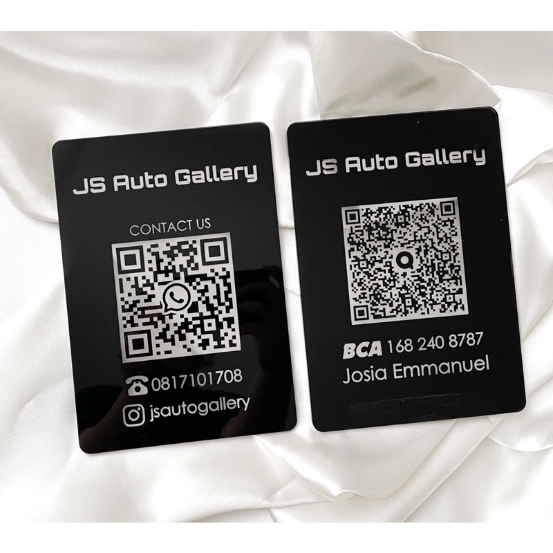 Jual QR CODE SCAN BOARD SOCIAL MEDIA | AKRILIK | Shopee Indonesia