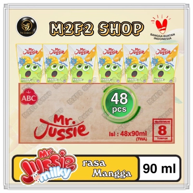 Jual ABC Mr Jussie Milky Mango | Mangga - 90 ml (Kemasan Karton ...