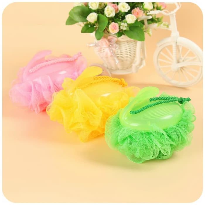 Jual Nagada Spon Mandi / Bath Sponge / Spons Mandi Mekar 85 Gr / Shower ...