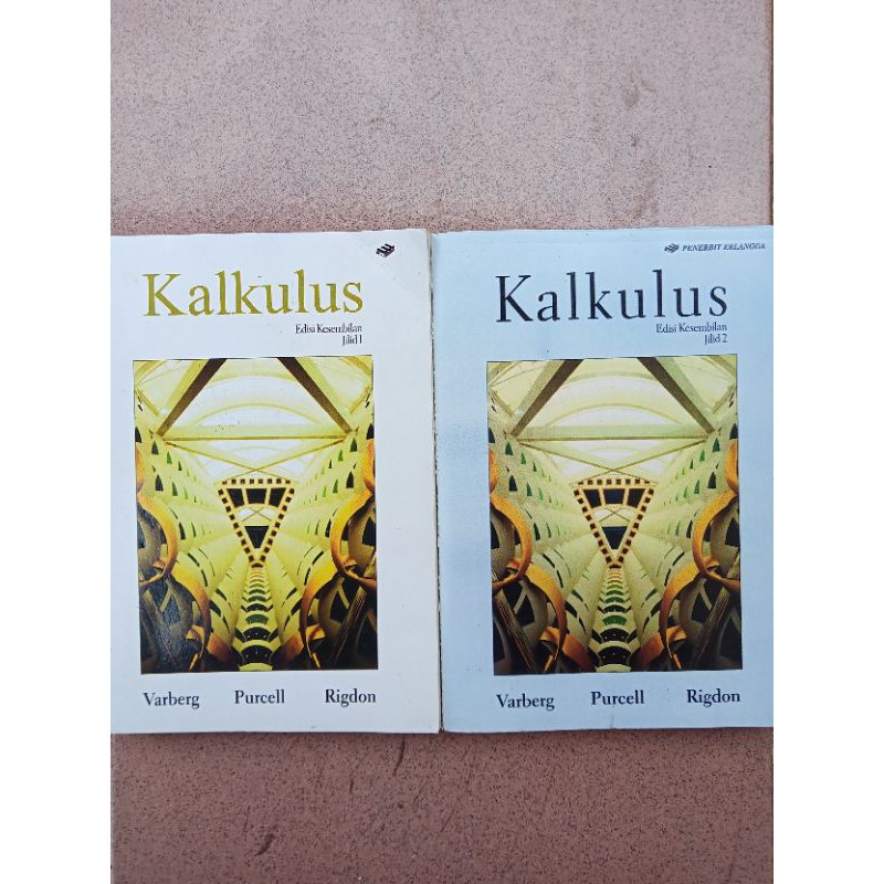 Jual Buku Kalkulus Edisi 9 Jilid 1 dan 2 Karya Varberg, Purcell, Rigdom ...