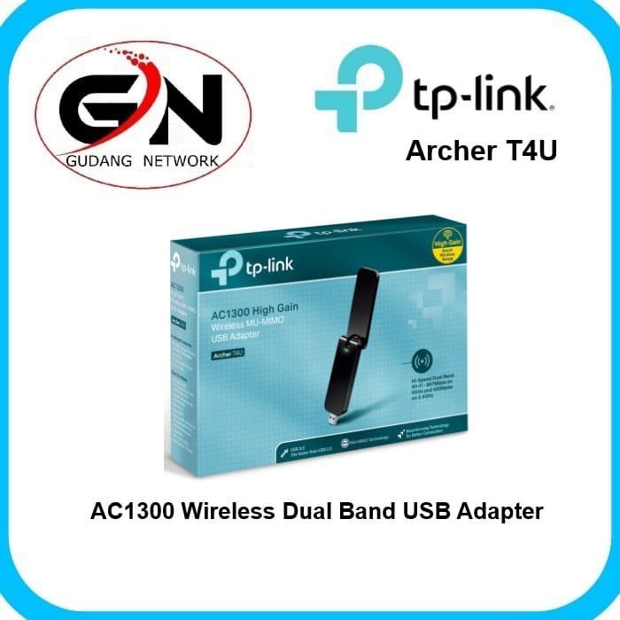 Jual TP-LINK AC1300 Wireless Dual Band USB Adapter Archer T4U | Shopee Indonesia