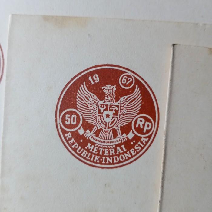 Jual Kertas Segel Rp 50 Tahun 1967 Double (Tp57) | Shopee Indonesia