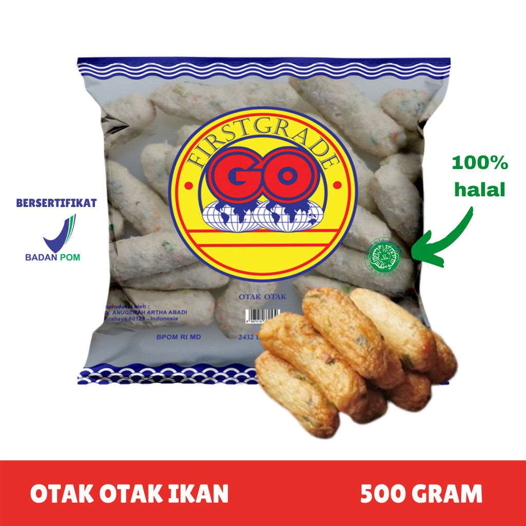Jual [FROZEN FOOD GO] OTAK OTAK IKAN ISI 30-33 (500GR) MAKANAN INSTAN ...