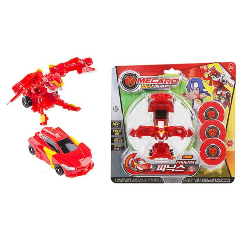 Jual TURNING MECARD PHOENIX Mecardimal Transforming Robot Car | Shopee ...