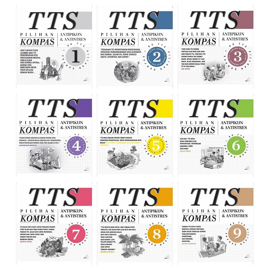 Jual TTS PILIHAN KOMPAS - JILID 1-9 | Shopee Indonesia