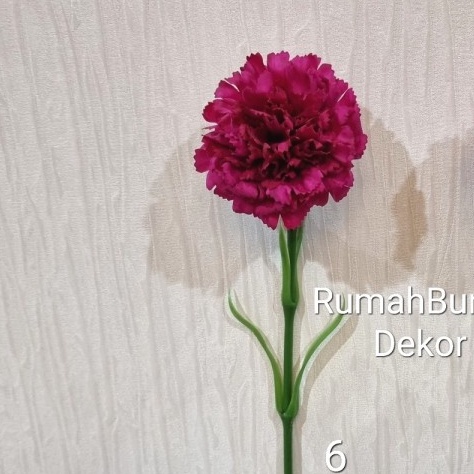 Jual Bunga Carnation Anyelir Artificial Latex x1 ( Ada 10 Warna , HARGA ...