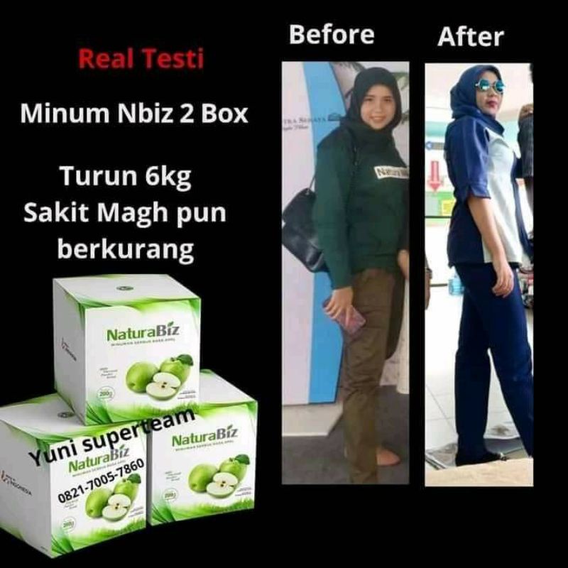 Jual Satu Box NaturaBiz-Minuman Kesehatan isi 10 sachet | Shopee Indonesia