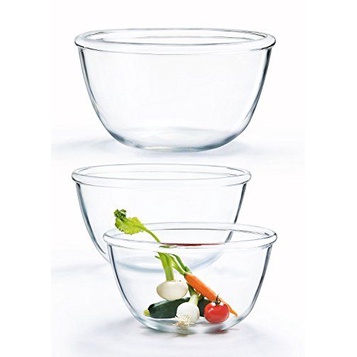 Jual Mangkok Kaca Kedaung Tebal 24cm Adonan Serbaguna / Mixing Glass ...