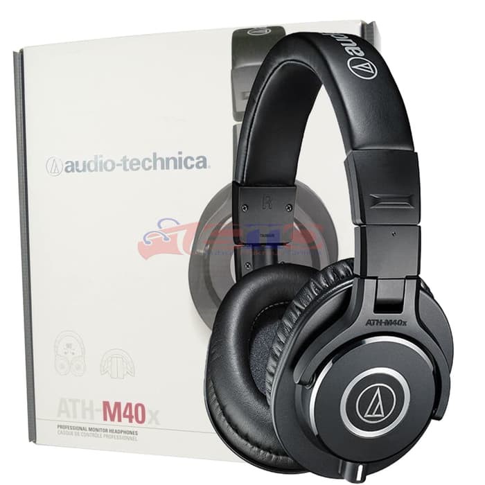 Jual AUDIO TECHNICA ATH-M40X - Black | Shopee Indonesia