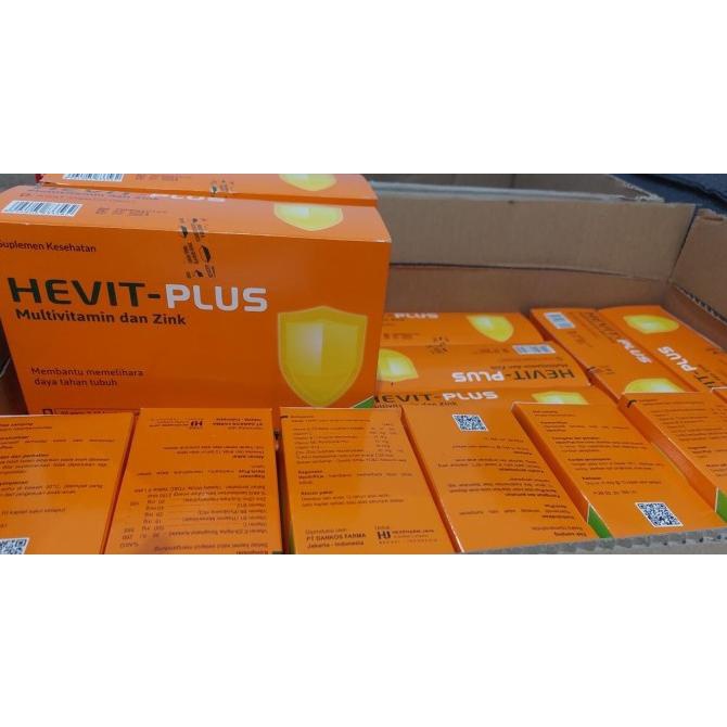 Jual Vitamin C HEVIT PLUS 1 Box ( 100 Tablet ) | Shopee Indonesia