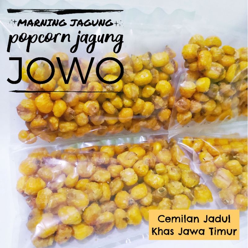 Jual Brondong Berondong Cemilan Snack Jagung Popcorn Jowo Marning ...