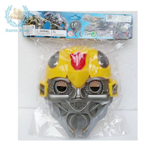 Jual Mainan Anak Topeng Transformers Bumblebee With LED | Shopee Indonesia