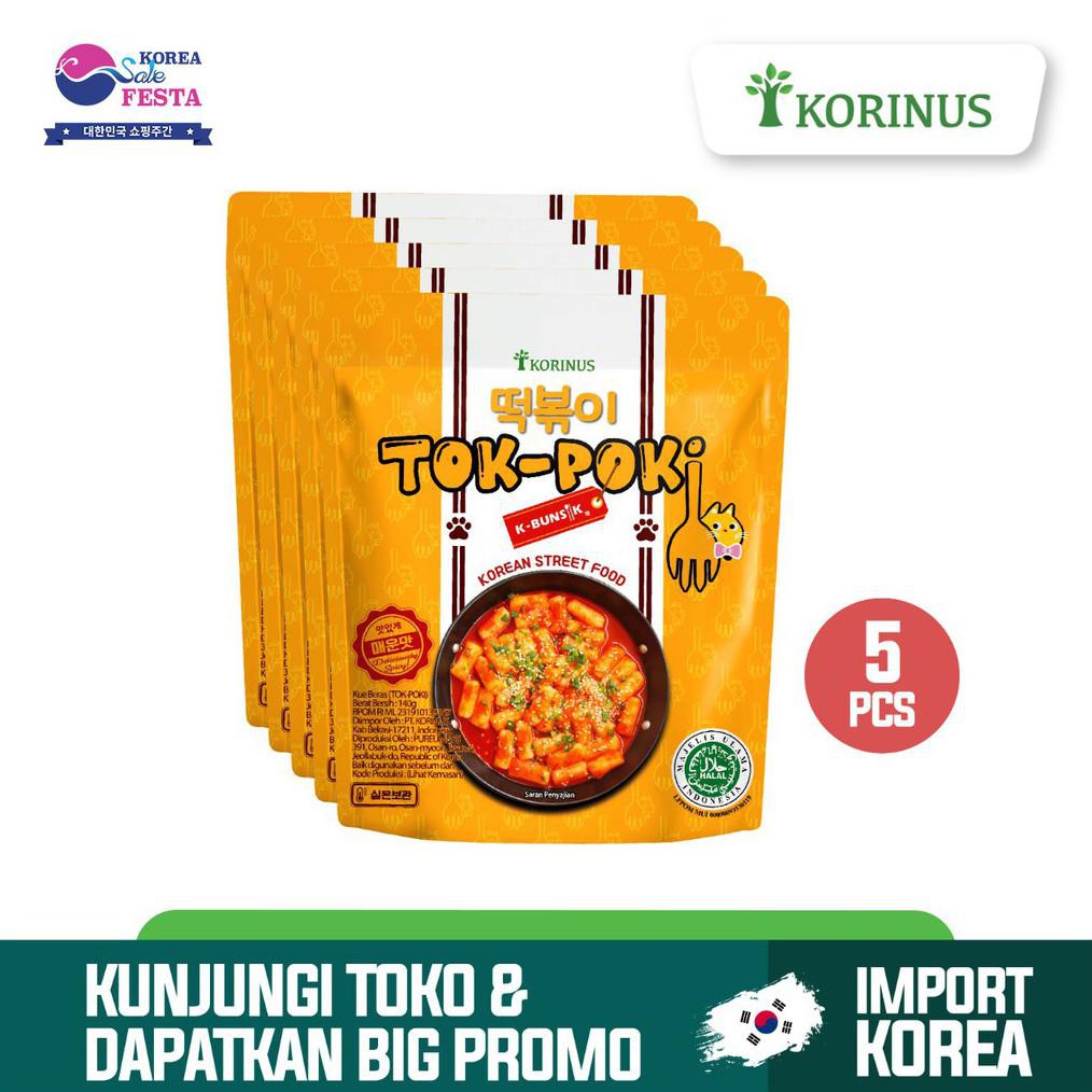 Jual New Produk Paket Hemat Korinus K - Bunsik Tokpoki 5 Pcs | Shopee ...