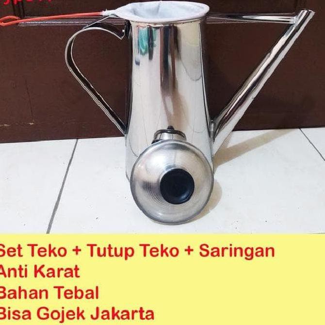 Jual SA Grosir Set Teko Thai Tea + Saring | Teh Tarik Dum Dum Murah ...