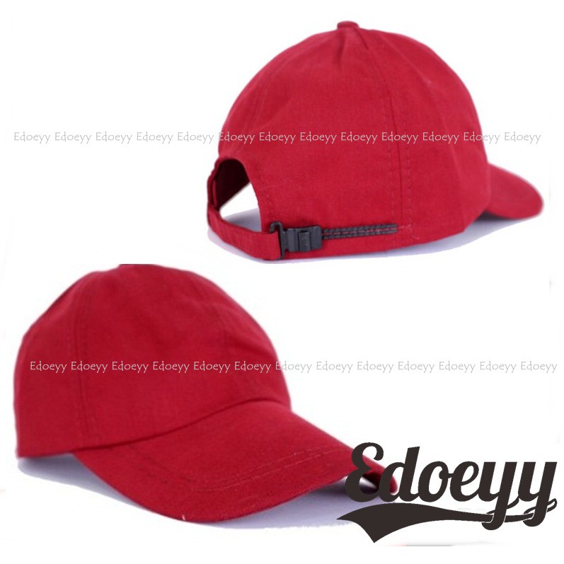 Jual Topi Polos Maroon Bahan Katun Twill Premium / Topi Dewasa Murah ...