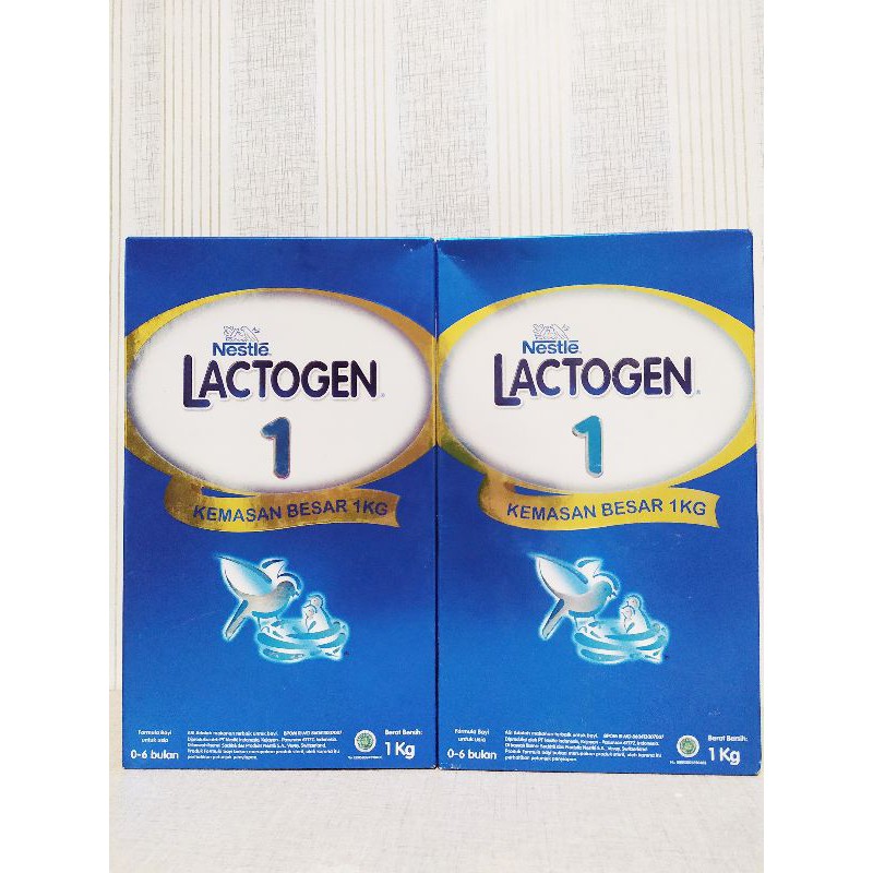 Jual Susu Formula Lactogen 1, ukuran 1kg | Shopee Indonesia