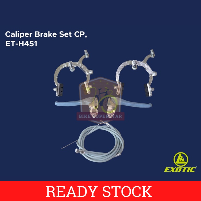 Jual Rem Jepit Capit Sepeda Exotic ET-H451 Komplit Full Set Depan Belakang Anak / Mini / BMX ...