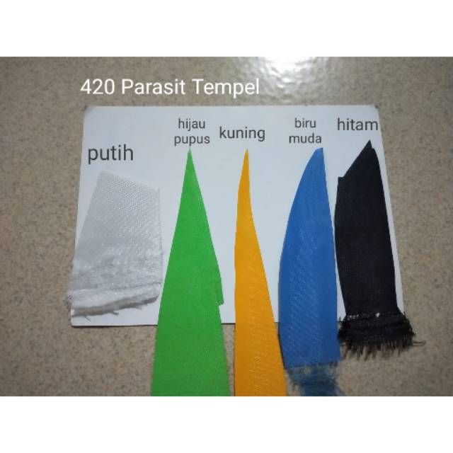 Jual Parasit Tempel 420 Kain Bahan Tas Ransel Tenda Payung Pantai per ...