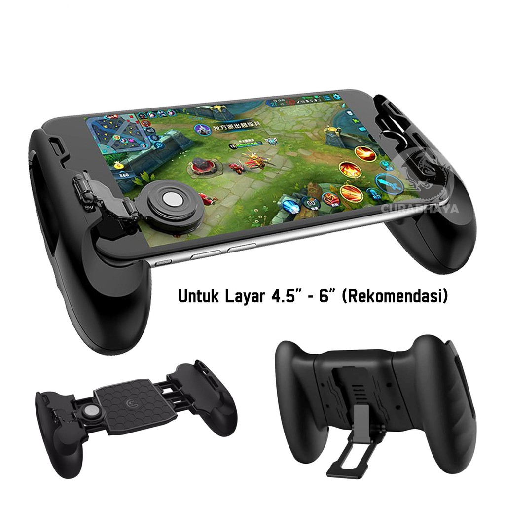 Jual Joystiick Portable Game Grip Controller For Smartphone | Shopee ...