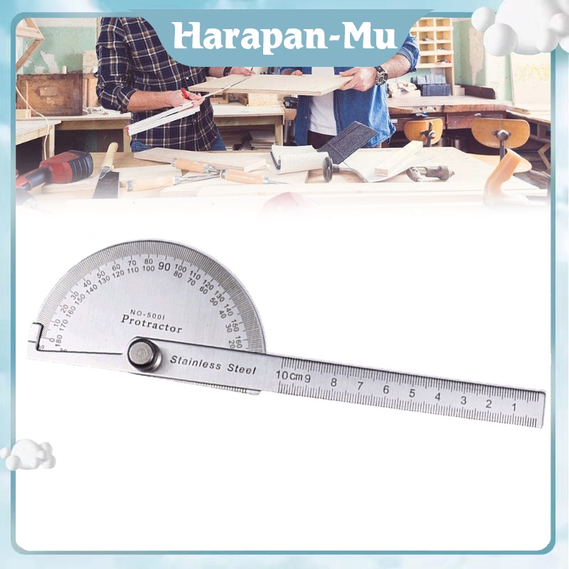 Jual Busur Derajat Penggaris Busur Alat Ukur Sudut Pengukur Sudut ...